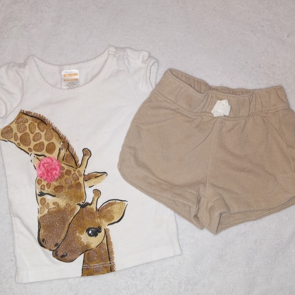 Gymboree Matching Sets Gymboree Giraffe Outfit Size 62m Poshmark
